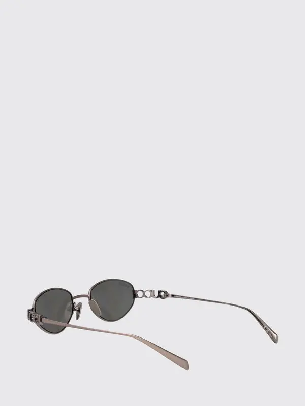 Gucci Metal Oval Sunglasses