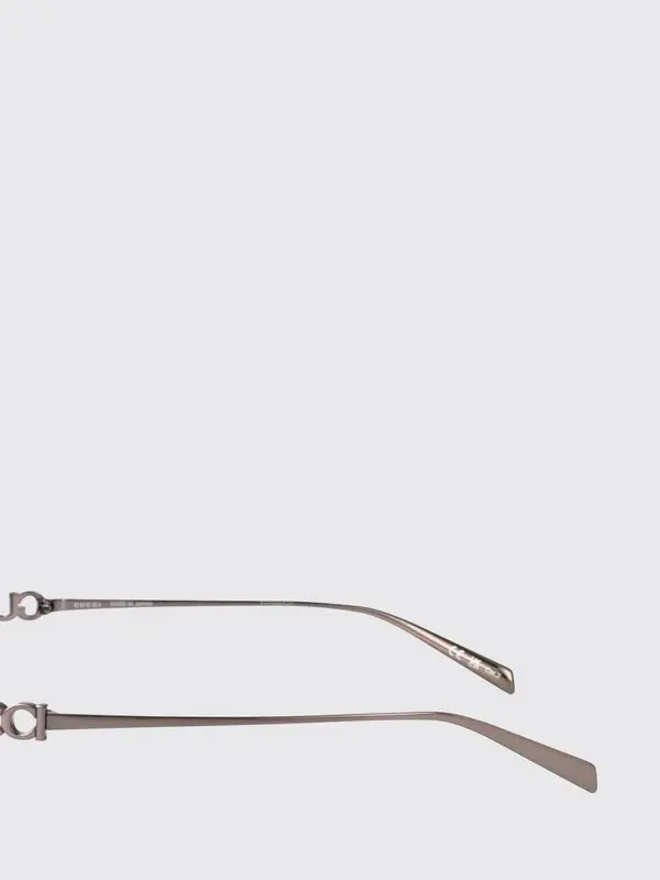Gucci Metal Oval Sunglasses