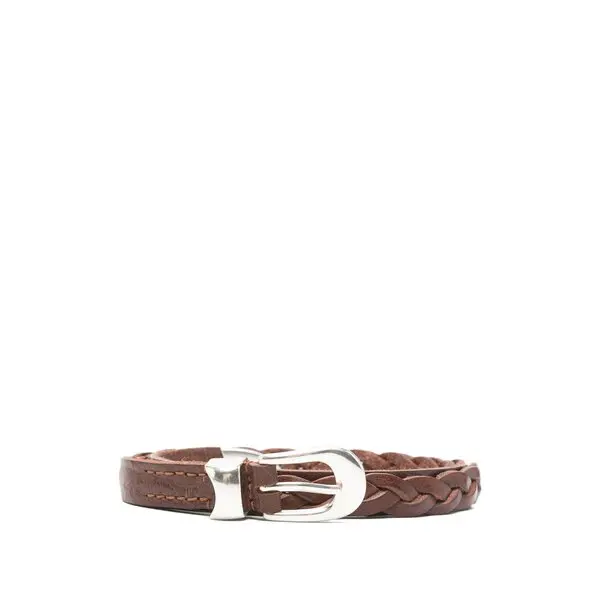 Our Legacy Braided Detail Belt - Brown