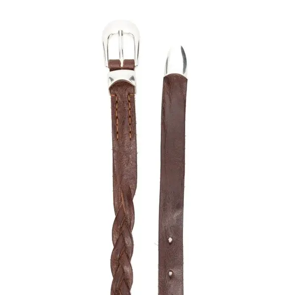 Our Legacy Braided Detail Belt - Brown