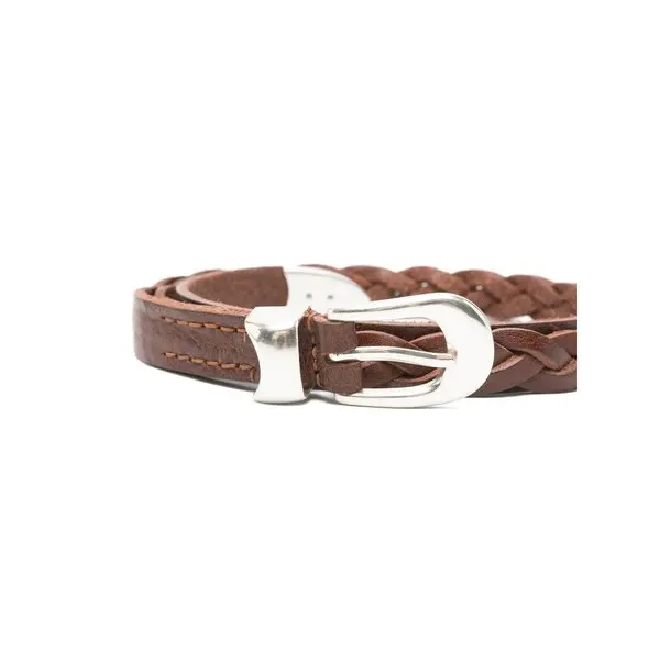 Our Legacy Braided Detail Belt - Brown
