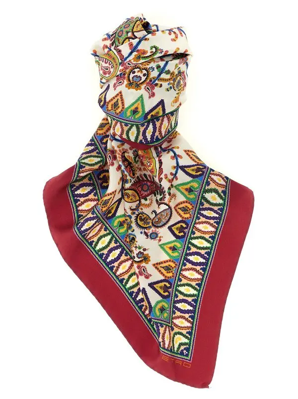 Etro Floral Paisley Scarf - Multicolor