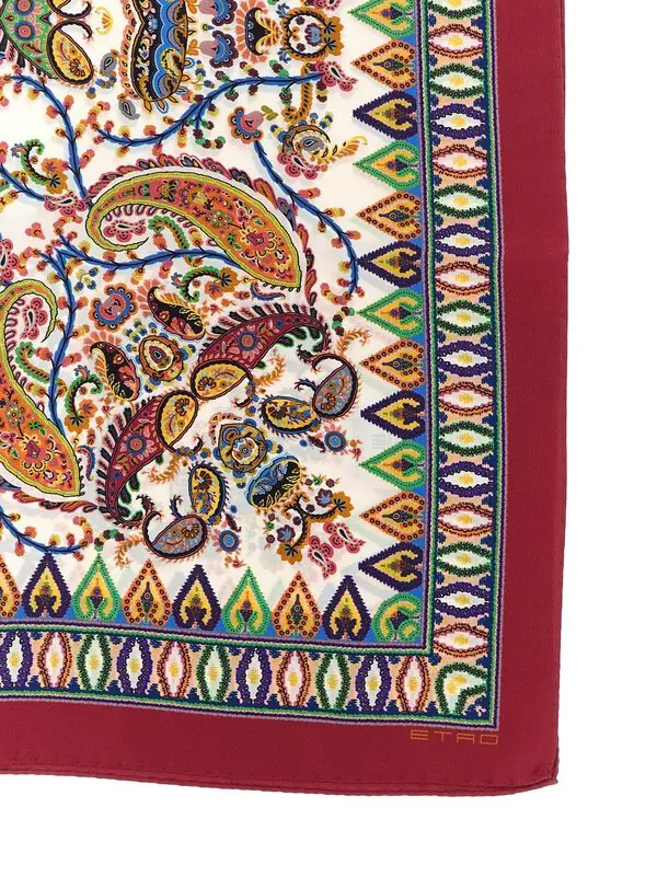 Etro Floral Paisley Scarf - Multicolor