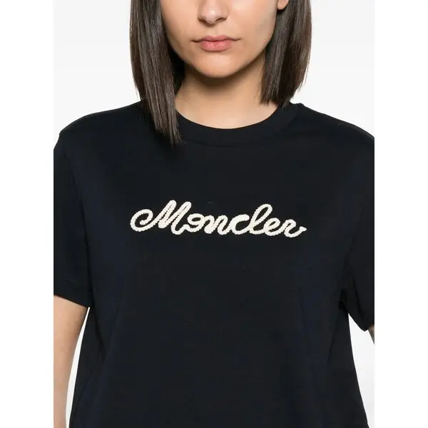 Moncler Embroidered Logo T-shirt