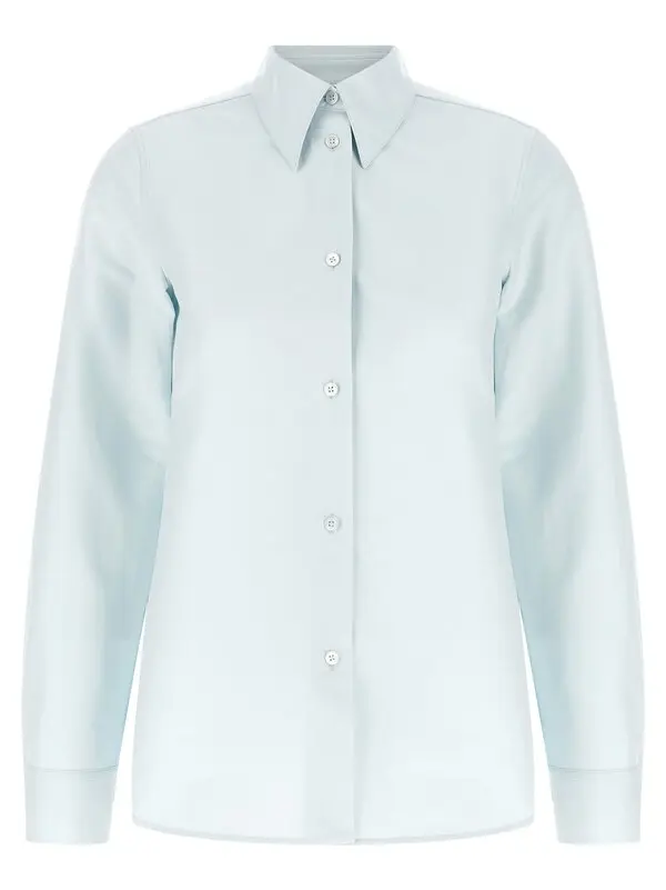 JIL SANDER 01' Double Cotton Shirt - Blue
