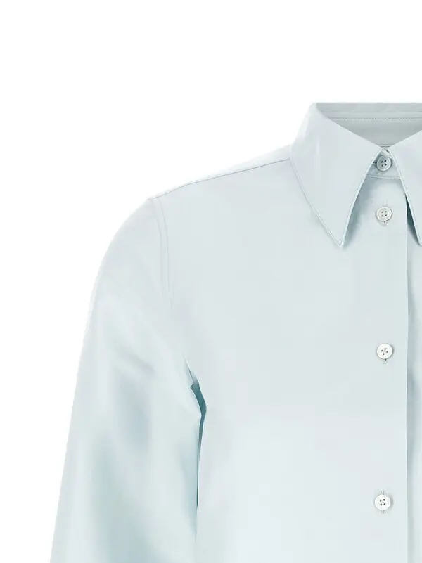 JIL SANDER 01' Double Cotton Shirt - Blue