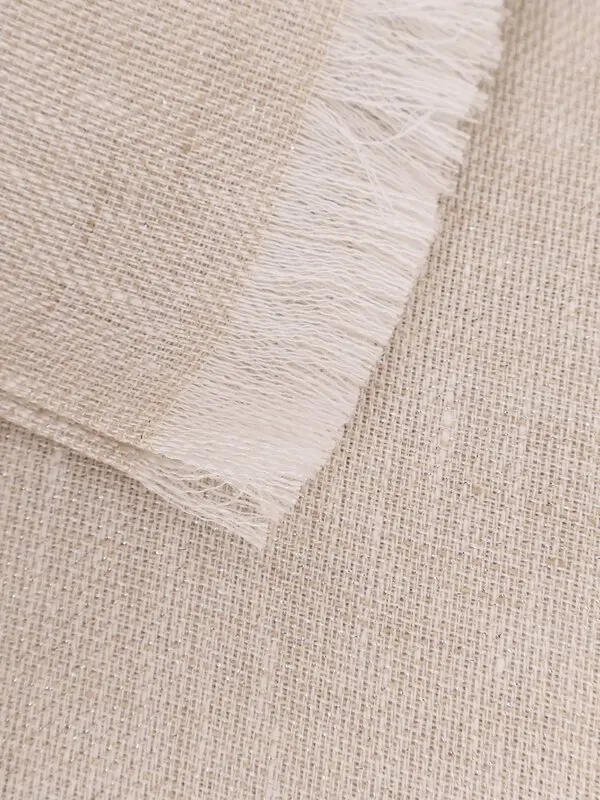 Brunello Cucinelli Sparkling Linen Scarf - Multicolor