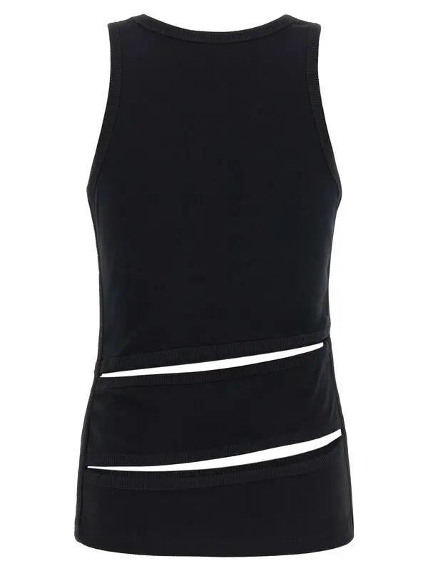 Coperni Spiral Tank Top - Black