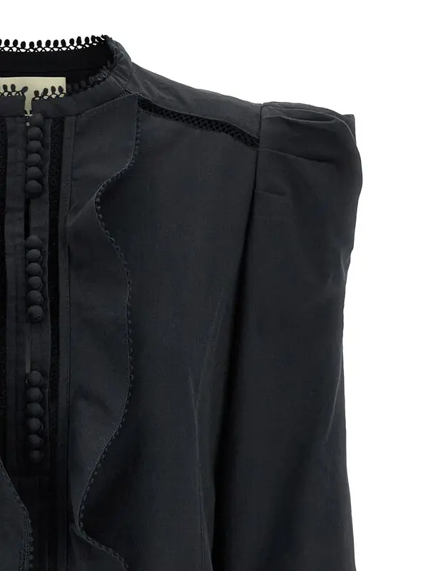 Isabel Marant Étoile Victorian Cotton Mini Dress