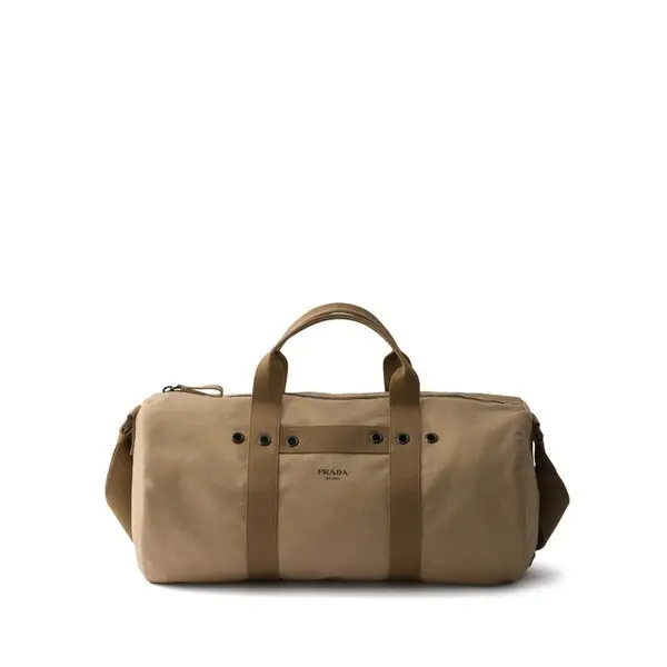 Prada Re-nylon Duffle Bag - Cream