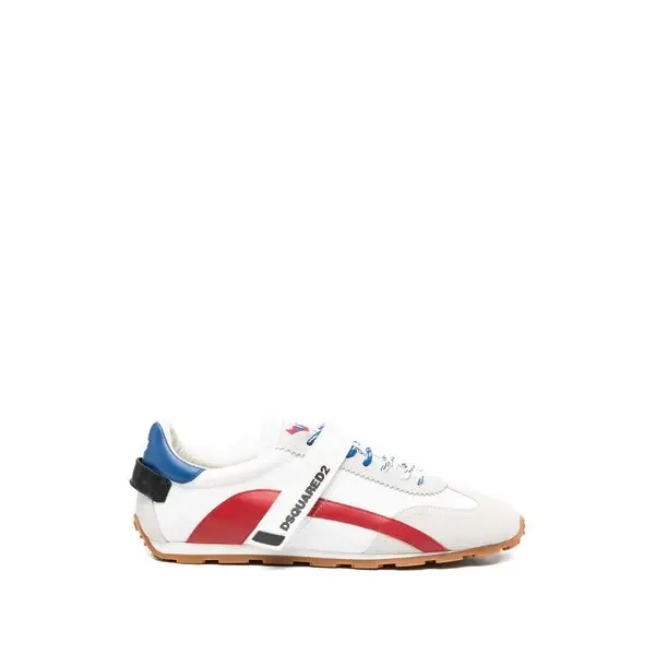 Dsquared2 Low-top Sneakers With Logo Detail - White