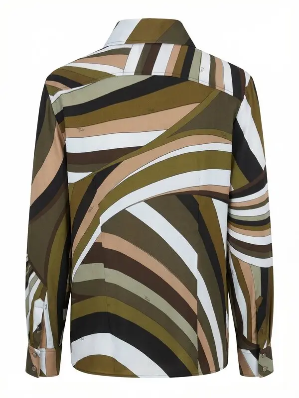 Emilio Pucci Printed Viscose Shirt - Multicolor