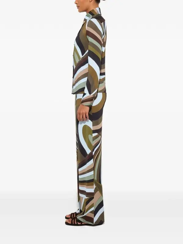Emilio Pucci Printed Viscose Shirt - Multicolor
