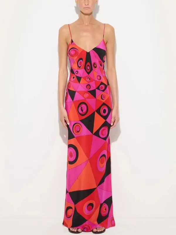 Emilio Pucci Silk Maxi Dress