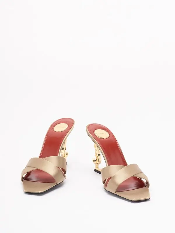 Saint Laurent Opyum Mules - Multicolor