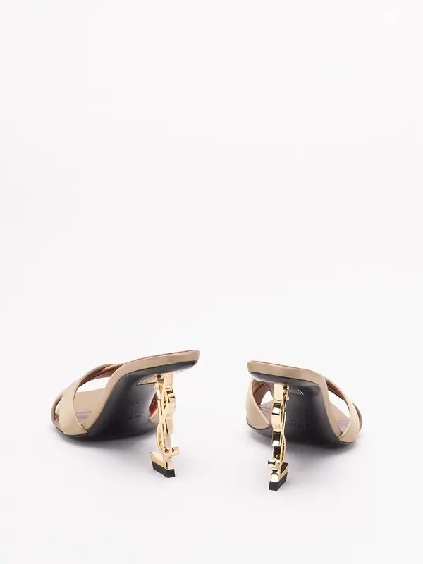 Saint Laurent Opyum Mules - Multicolor