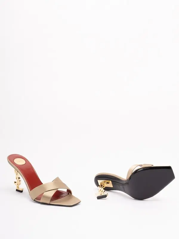 Saint Laurent Opyum Mules - Multicolor