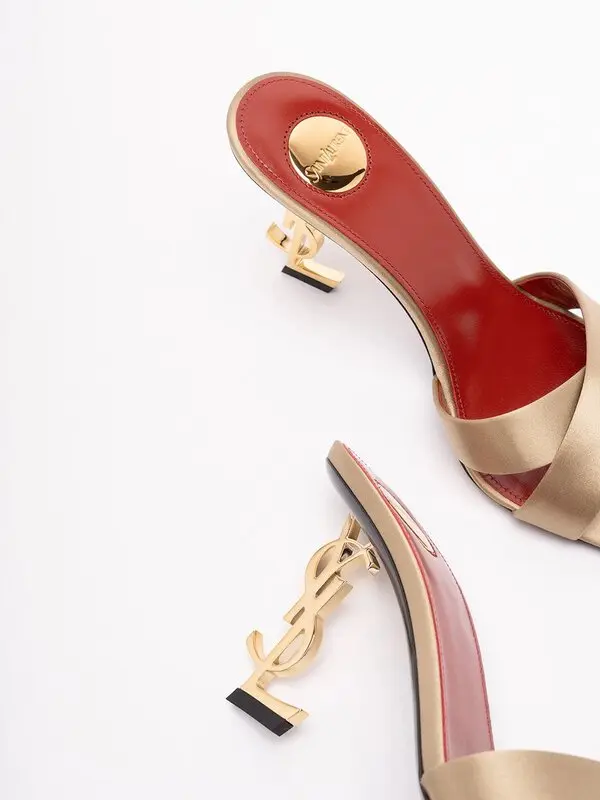 Saint Laurent Opyum Mules - Multicolor