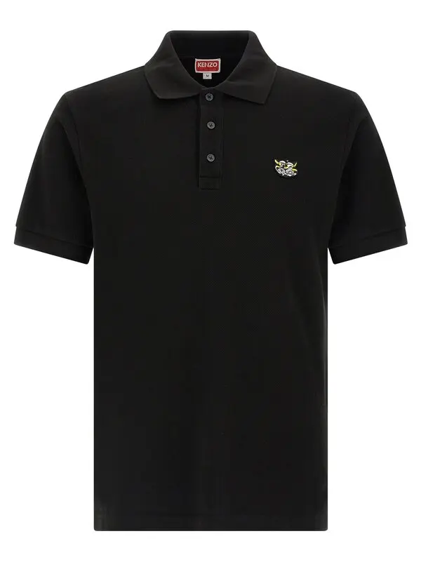 Kenzo Wild Tiger' Polo Shirt - Black