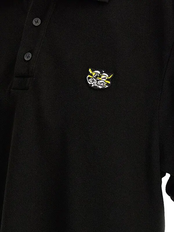 Kenzo Wild Tiger' Polo Shirt - Black