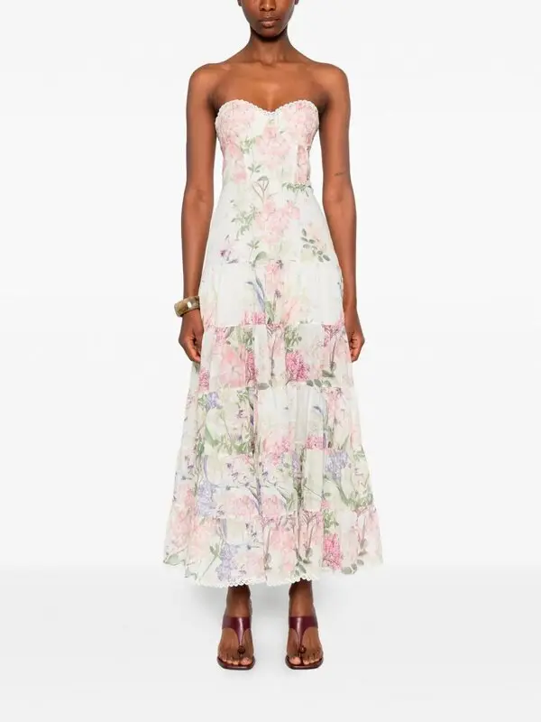Charo Ruiz Ibiza Danny" Long Cotton Dress