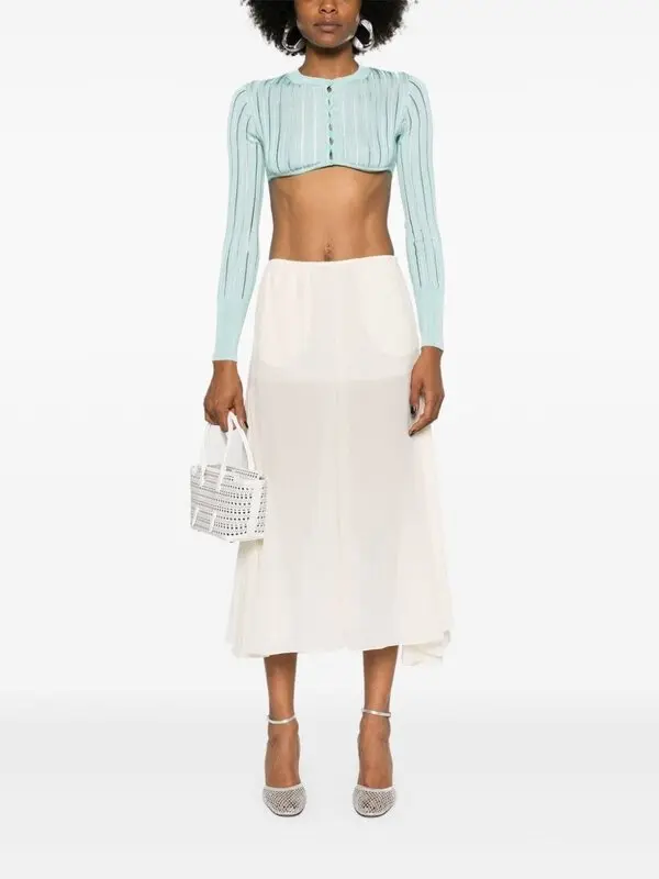 Alaïa Ribbed Cardigan