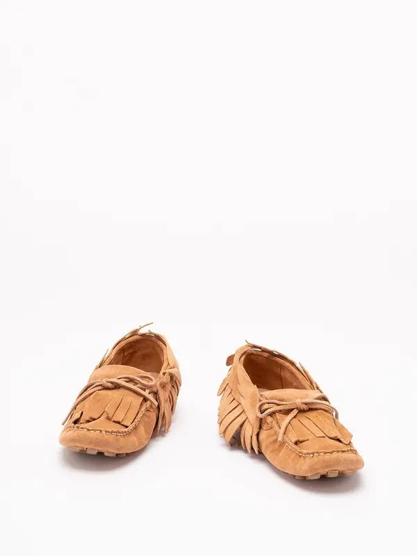Alberta Ferretti Calf Leather Moccasins