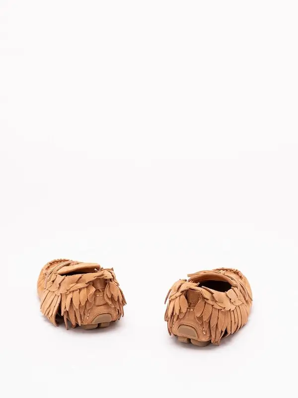 Alberta Ferretti Calf Leather Moccasins