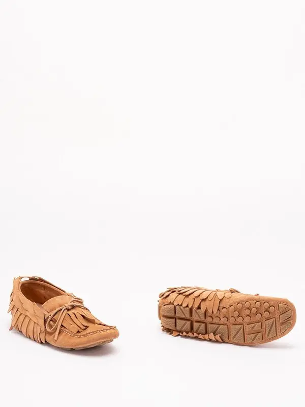 Alberta Ferretti Calf Leather Moccasins