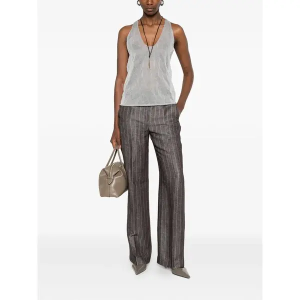 Giorgio Armani Sheer Finish Silk Tank Top