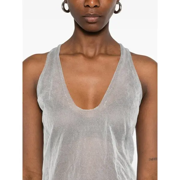 Giorgio Armani Sheer Finish Silk Tank Top