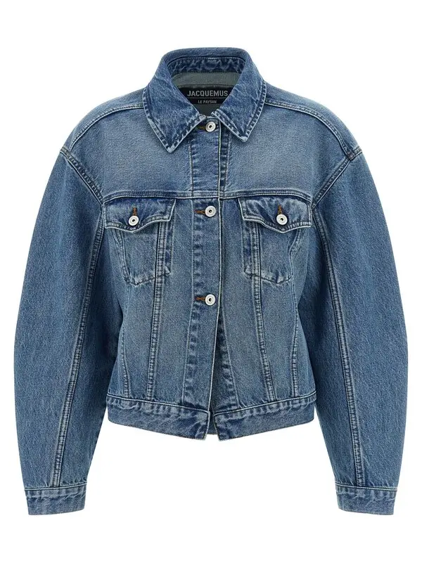 Jacquemus La Veste De-nimes Denim Jacket - Blue