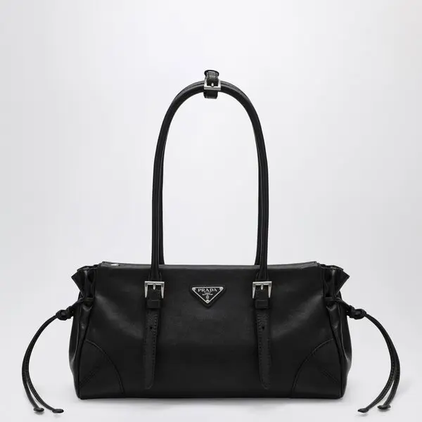 Prada Bonnie Medium Shopping Bag - Black