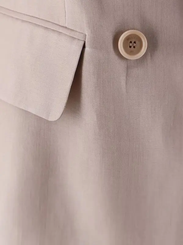 Max Mara Silk Double-breasted Blazer
