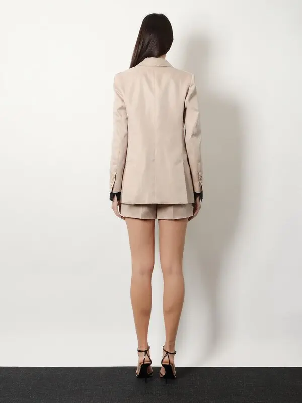Max Mara Silk Double-breasted Blazer