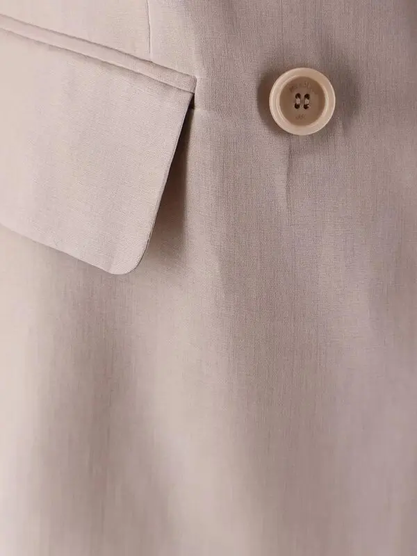 Max Mara Silk Double-breasted Blazer