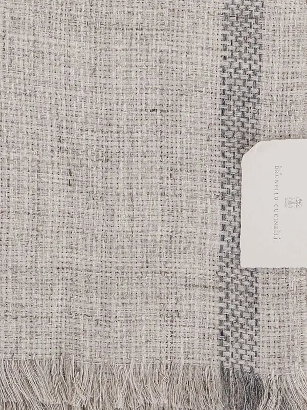 Brunello Cucinelli Linen Scarf - Multicolor