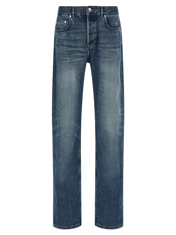 A.p.c. Rescue" Stonewashed Denim Jeans - Blue