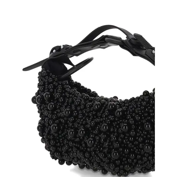 INNERRAUM Beaded Tote Bag - Black