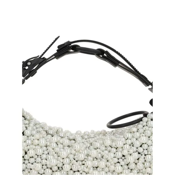 INNERRAUM Pearl Embellished Shoulder Bag