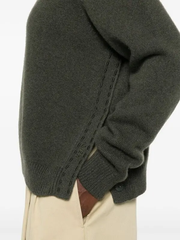Fendi Cashmere Turtleneck Sweater - Multicolor