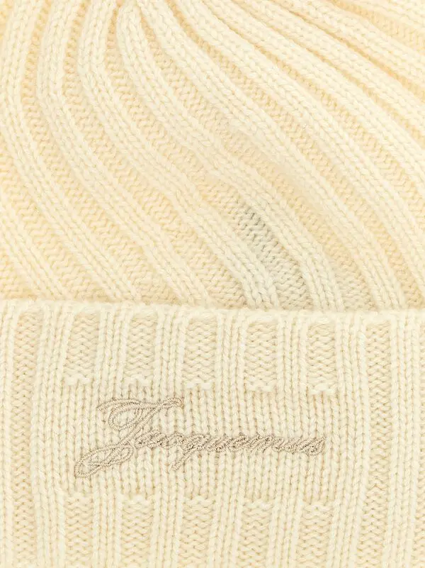 Jacquemus Le Bonnet Tourni Ribbed Knit Beanie