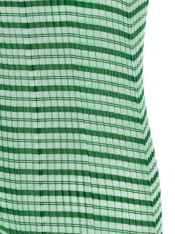 Issey Miyake Generic Stripes " Maxi Dress