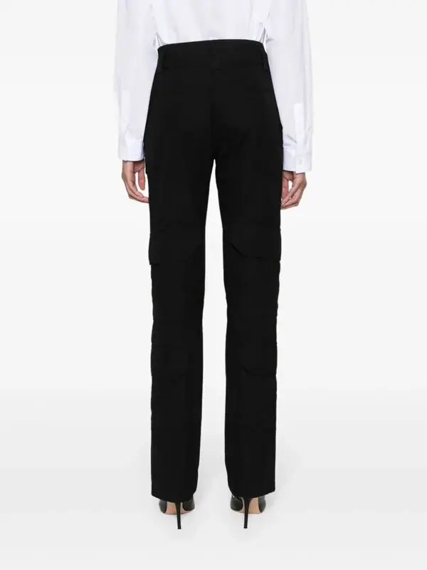 Givenchy Black Cotton Cargo Pants