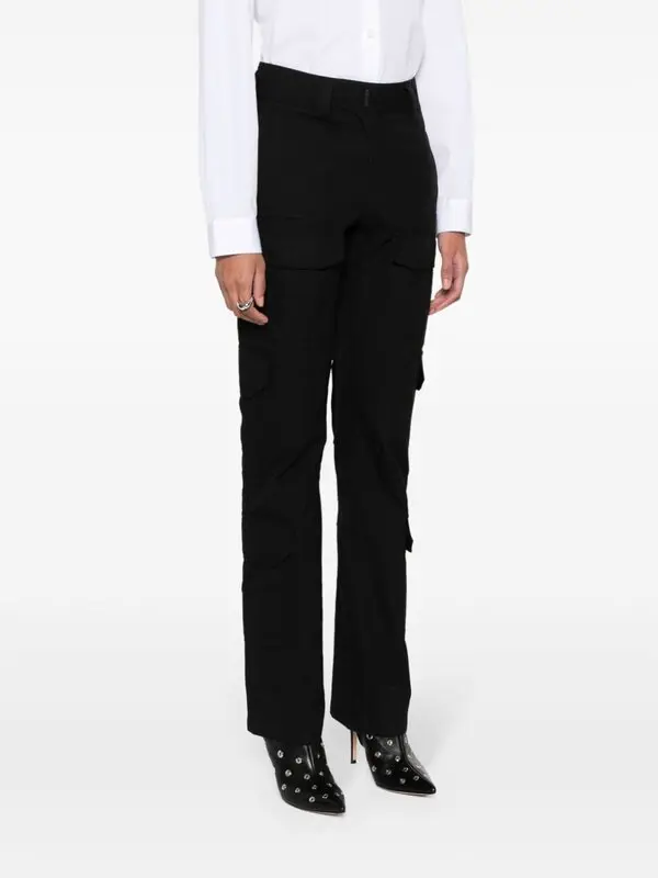 Givenchy Black Cotton Cargo Pants