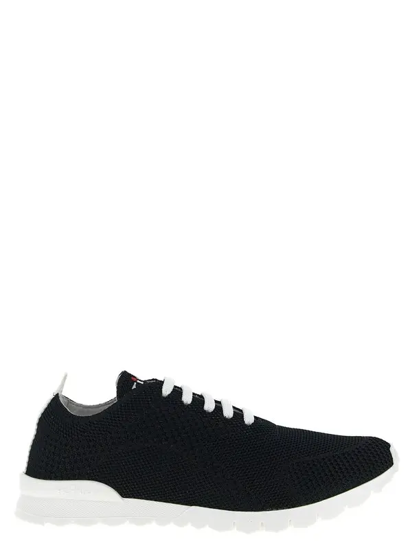 Kiton Knitwear Lace-up Sneakers - Black