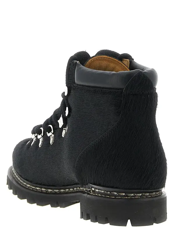 Junya Watanabe X Paraboot Pony Hair Lace Up Boots