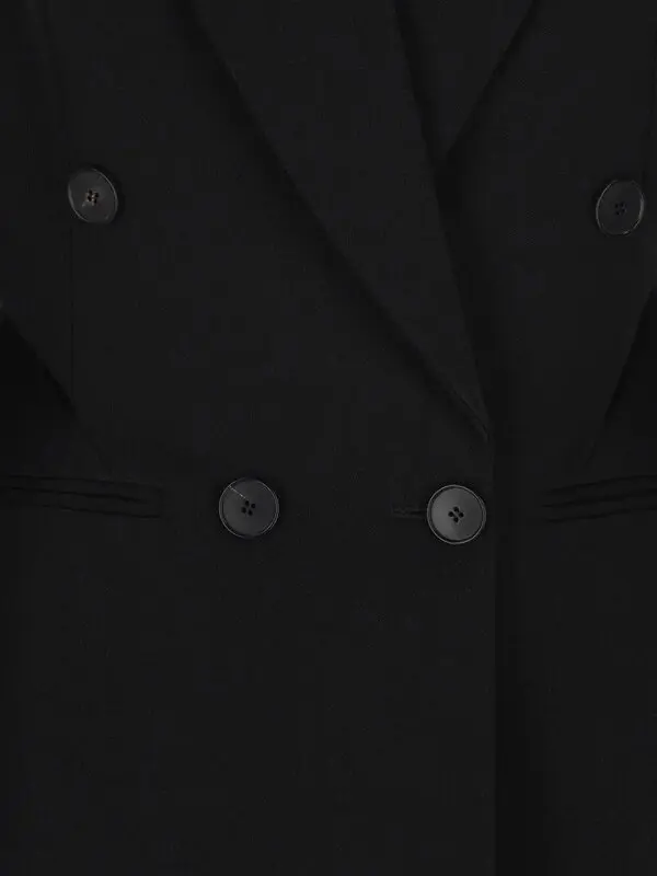 Givenchy Asymmetrical Cut-out Wool Jacket