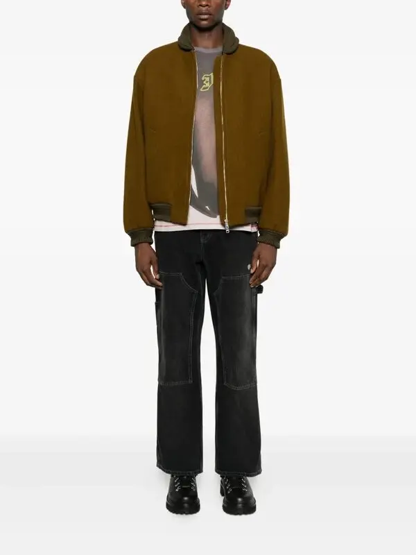 Off-White Gothic Ow Flare Carpenter Jeans - Multicolor