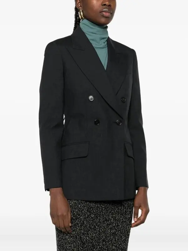 Gucci Double Breasted Wool Blazer